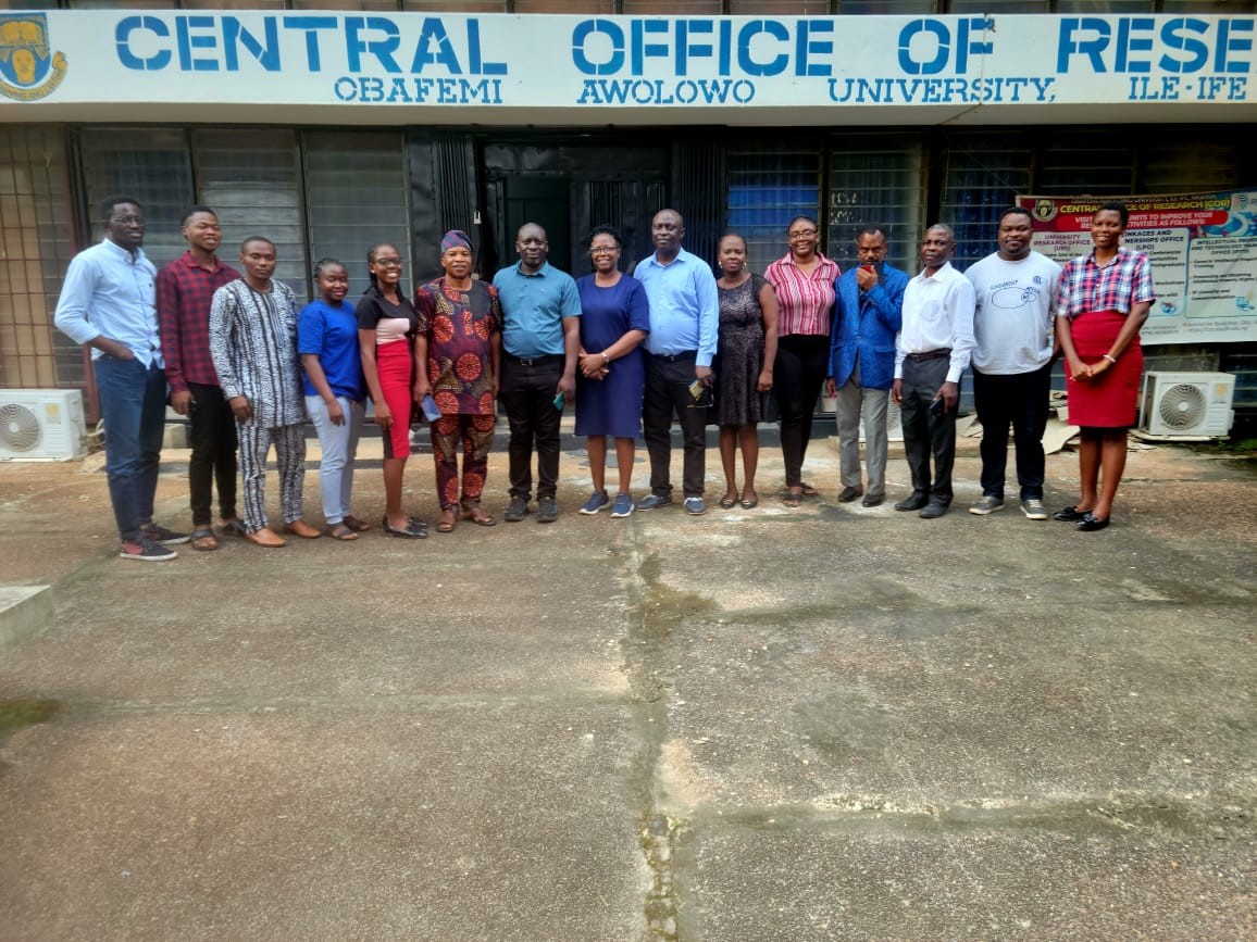 The Central Office of Research hosts Dr Joshua Mugambwa and looks ...