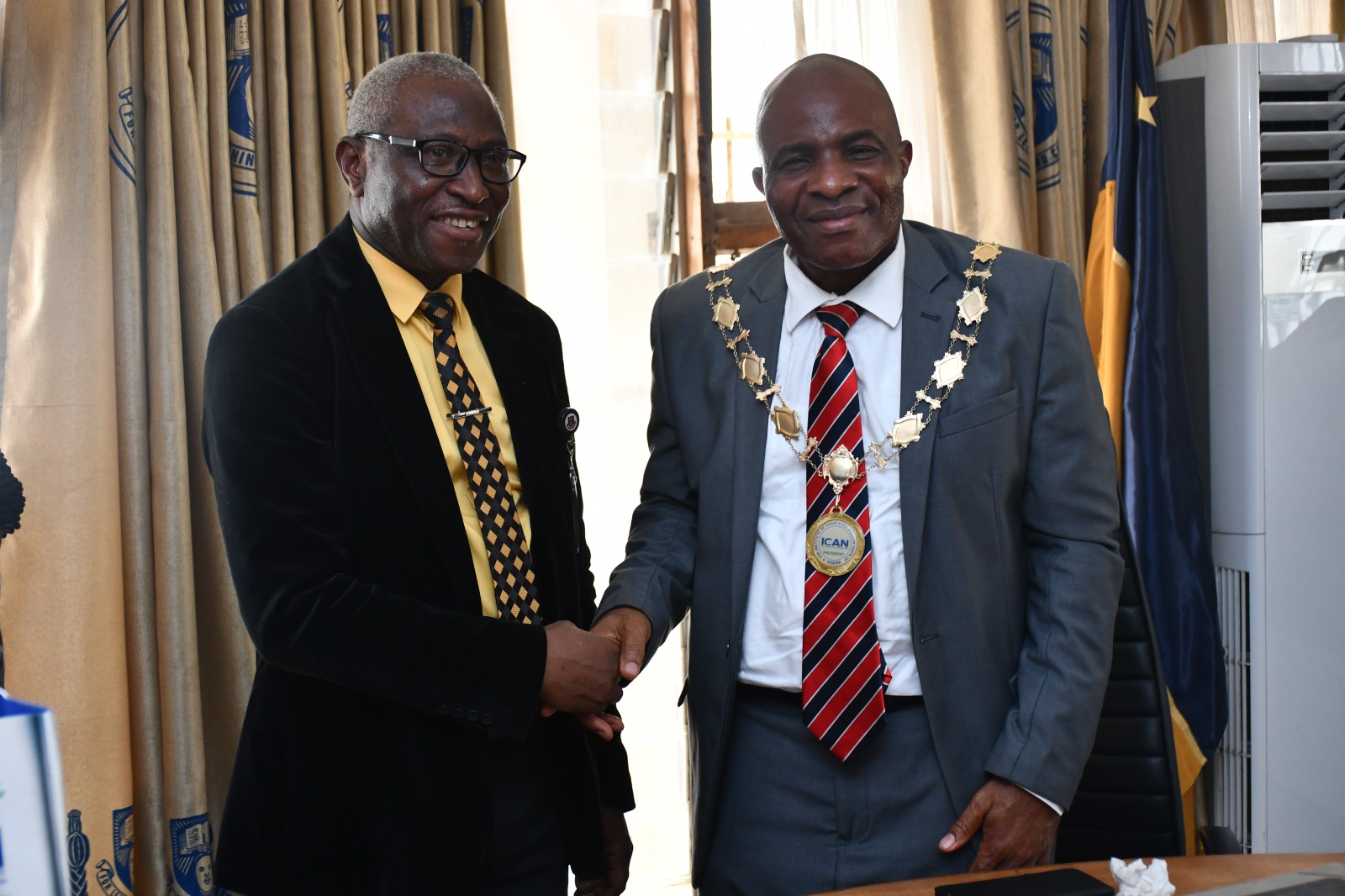 ICAN President Visits OAU, Promises to Strengthen Ties with University ...